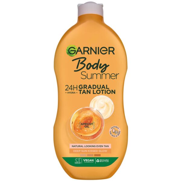 Garnier Summer Body Gradual Tan - Makeup Labs